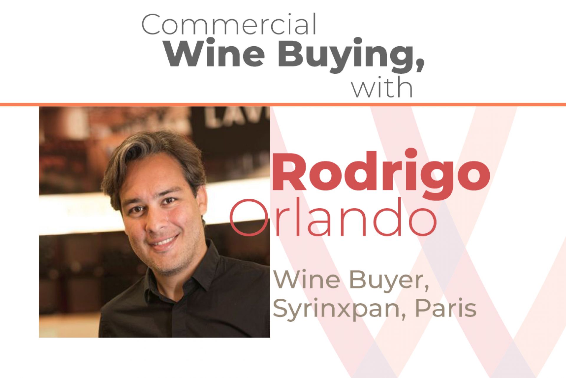 Insights Into Commercial Wine Buying With Rodrigo Orlando